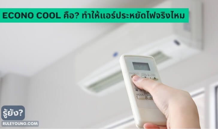 [ruleyoung] Econo Cool คือ? ทำให้แอร์ประหยัดไฟจริงไหม เครื่องปรับอากาศ ...