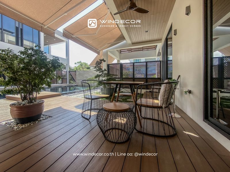 [เจ้าเนิฟ x Windecor] 🏗️กันพื้นที่ใช้สอยได้เป็นอย่างดี บังแดด เพิ่มพื้นที่ใช้งาน ให้กับบ้าน 🏠 ...