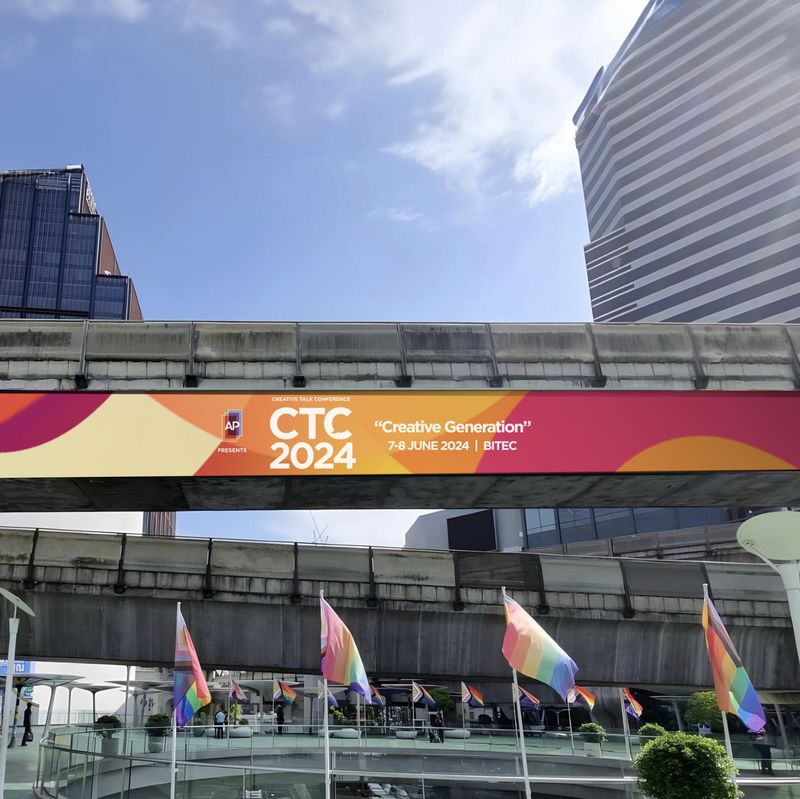 [CREATIVE TALK] ป้าย CTC2024 ก็มา มีบัตรกันรึยัง เพราะบัตรจะหมดอยู่แล้ว ...