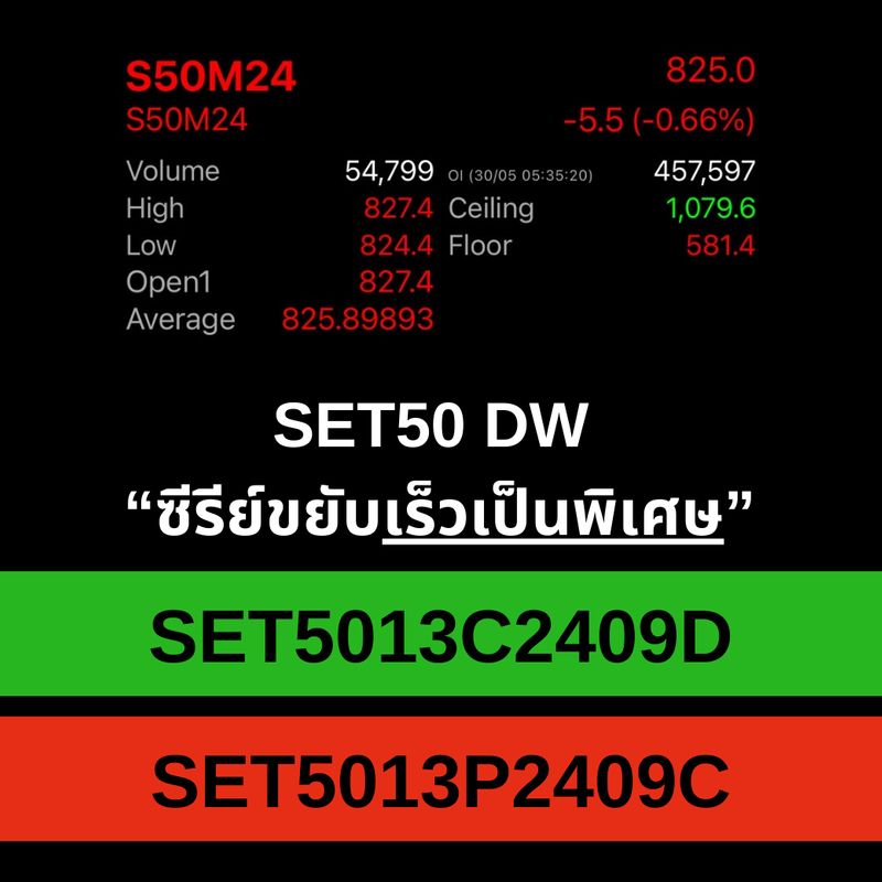 [@Newss] 🔥SET50DW ซีรีย์ขยับเร็วเป็นพิเศษ 👇👉https://www.thaiwarrant.com/kgi-dw/toppickSET50dw