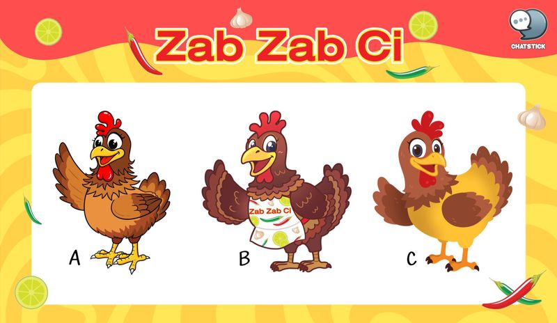 [ChatStick - ออกแบบสติ๊กเกอร์ไลน์ และ สร้างแบรนด์] มาสคอต "Zab Zab Ci ...