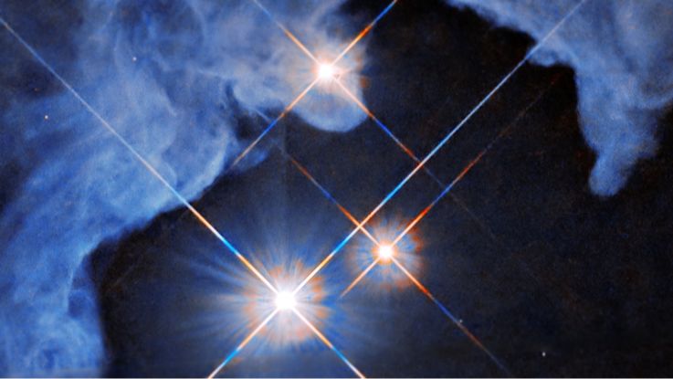 [SpacenScience TH] Trio HP Tau system กล้องฮับเบิลได้จับภาพระบบไตรดารา ...