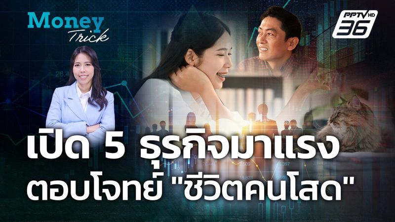 [PPTV Wealth] คนโสดเชิญมุง 5 ธุรกิจตอบโจทย์ชีวิตลำพัง เจาะมูลค่าตลาด 1.4 ล้านล้านบาท ใครโสด ยก ...