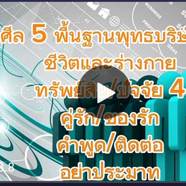 [สำนักธรรมโชติธัมโม] ศีล5 คือศีลพื้นฐานของพุทธบริษัททั้ง 4
