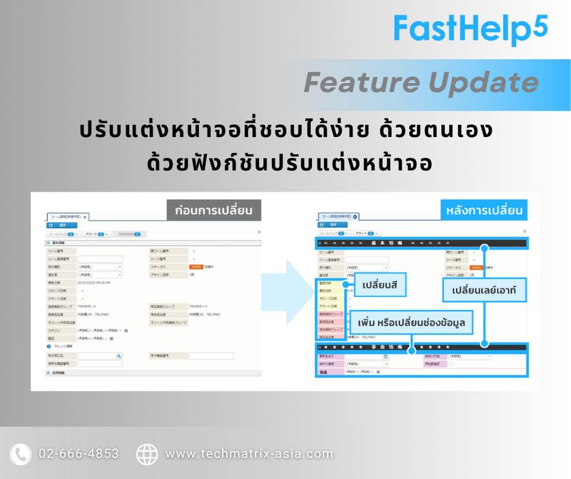 [FastSeries] FastHelp5: ปรับแต่งหน้าจอตามใจคุณได้ง่ายๆ ด้วยตัวเอง พี่ๆ เจ้าหน้าที่ทราบหรือไม่?
