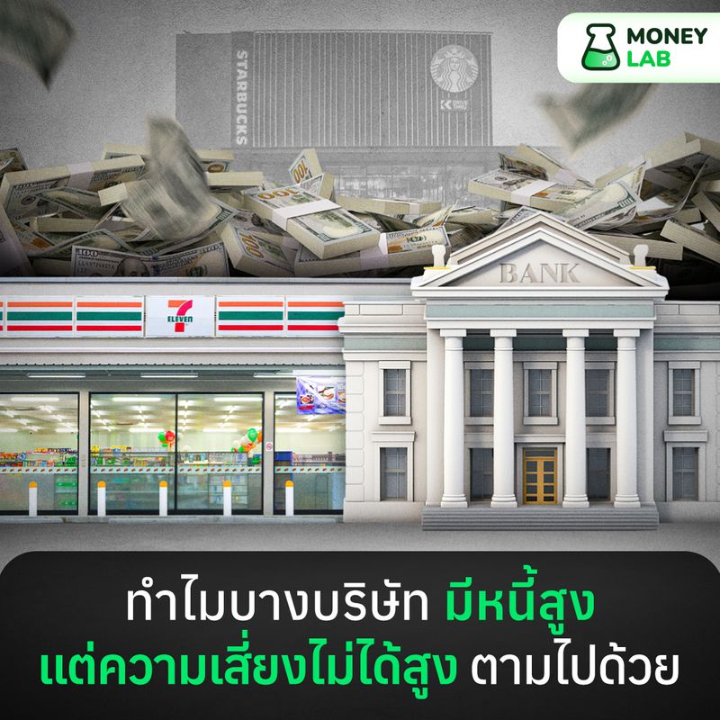 [MONEY LAB] ทำไมบางบริษัท มีหนี้สูง แต่ความเสี่ยงไม่ได้สูง ตามไปด้วย ...