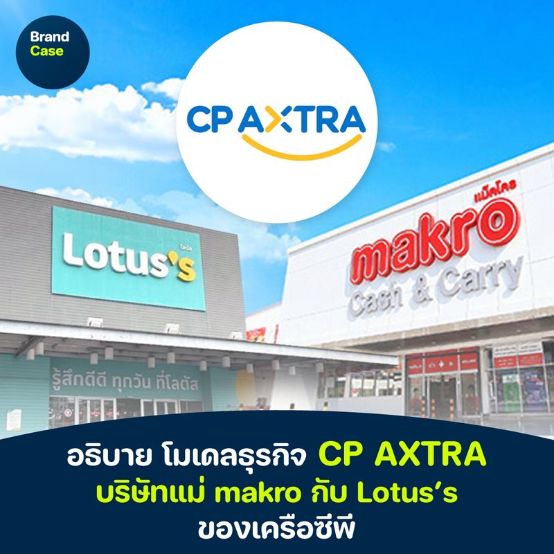 [BrandCase] อธิบาย โมเดลธุรกิจ CP AXTRA บริษัทแม่ makro กับ Lotus’s ของเครือซีพี รู้หรือไม่ ...