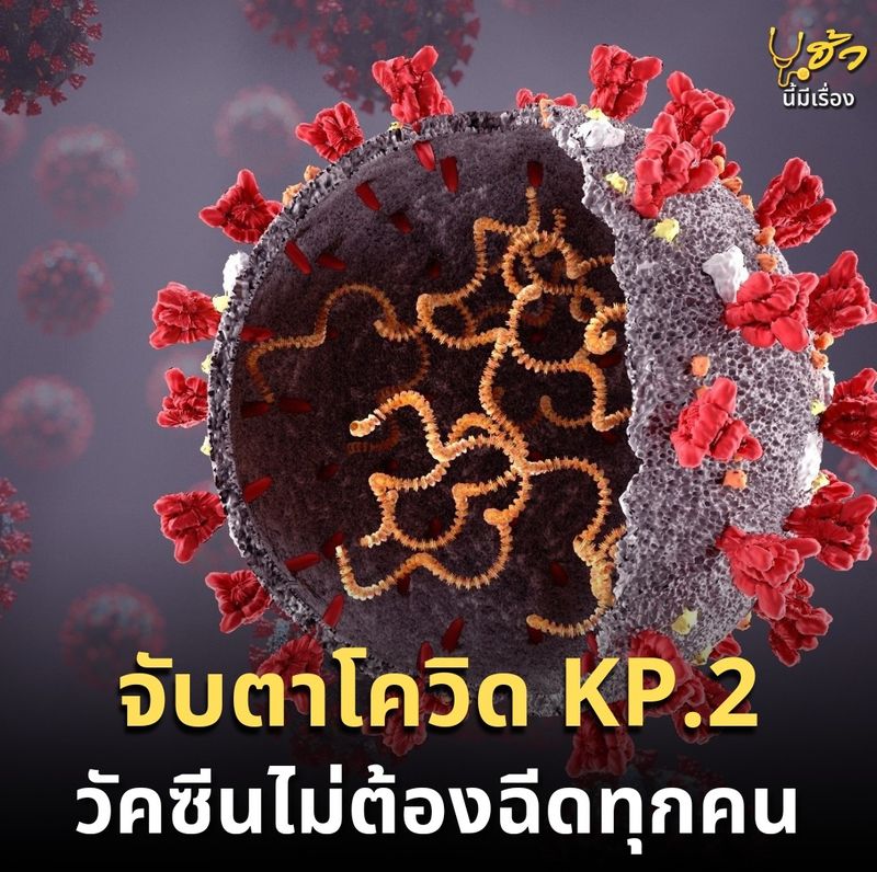 [Health Story - เฮ้วนี้มีเรื่อง] โควิดสายพันธุ์ KP.2 จ่อแทนที่ สัปดาห์ ...