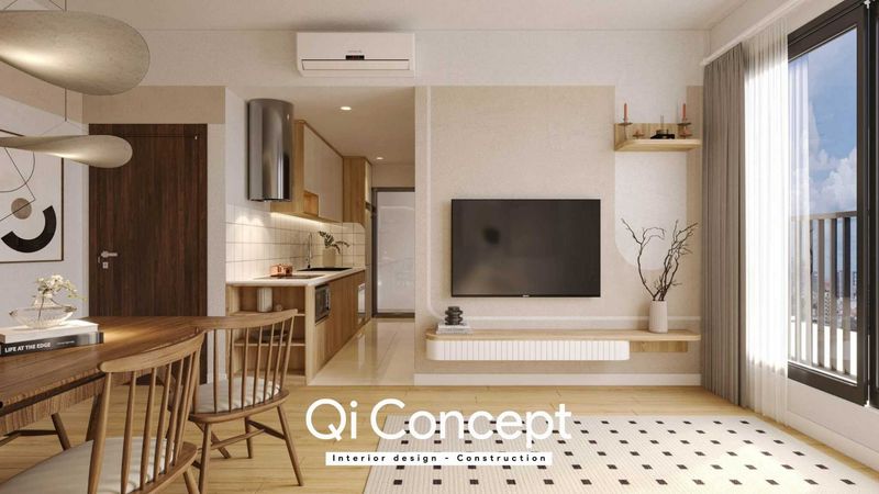 [Qi Concept] Thiết Kế Nội Thất Chung Cư 80m2: Bí Quyết Biến Hóa Không Gian Sống Của Bạn Thiết kế ...