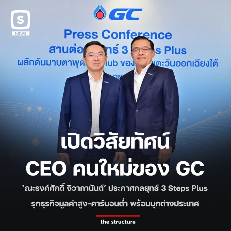 [The Structure] เปิดวิสัยทัศน์ CEO คนใหม่ของ GC ‘ณะรงค์ศักดิ์ จิวากาน ...