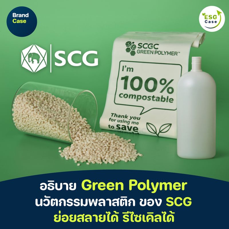 [BrandCase] อธิบาย Green Polymer นวัตกรรมพลาสติก ของ SCG ย่อยสลายได้ ...
