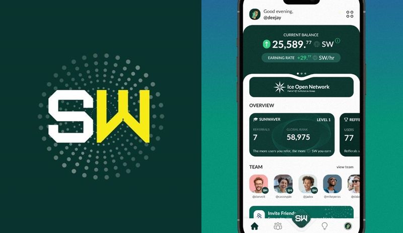 [อู๊ดคับ - OudKub] SW Token 😊👇🏻 แตะเพื่อขุด Tap-to-mine Hi 🎶 Sunwaver ...