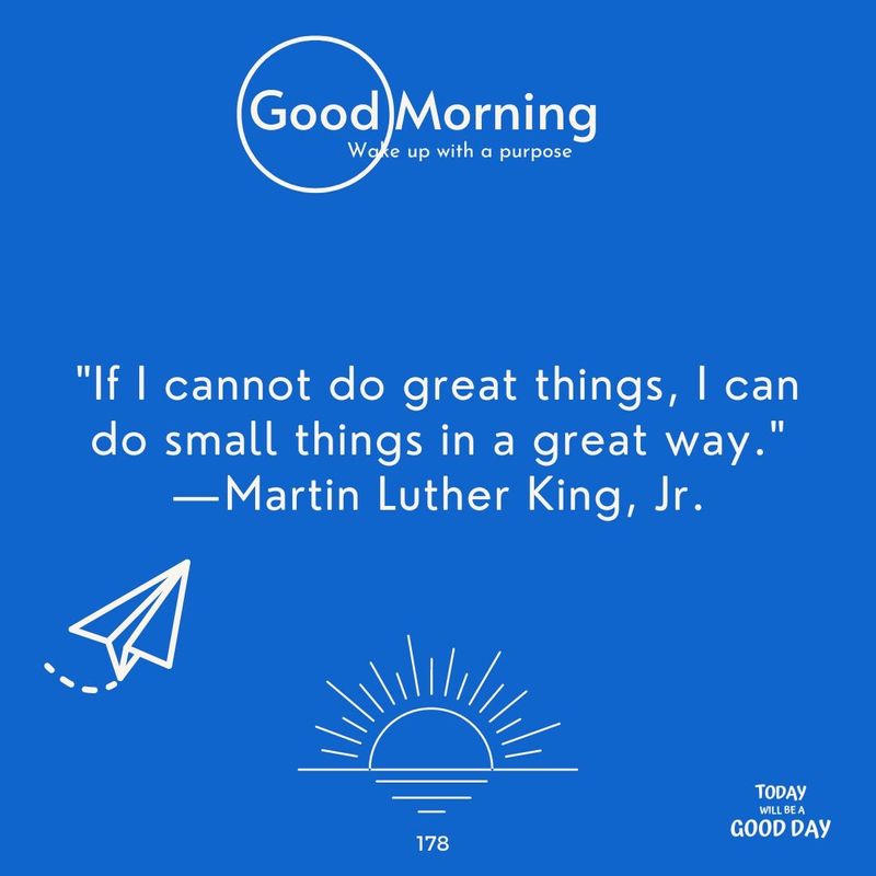 [Good Morning Quotes] ☀️ The selected quote for this morning is.... 📰📖 ...
