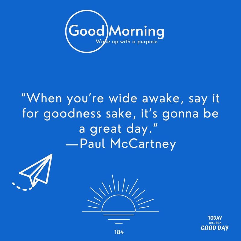 [Good Morning Quotes] ☀️ The selected quote for this morning is.... 📰📖 ...