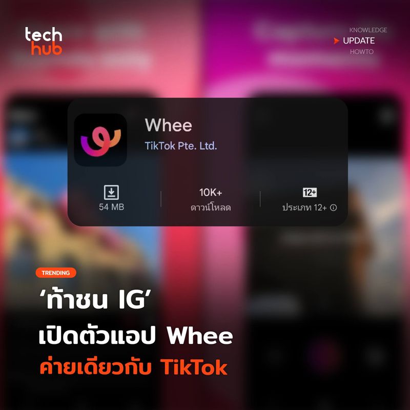 [Techhub] Meta มองมา แม้ตอนนี้ TikTok จะโดนจับตามองเป็นพิเศษ (โดยเฉพาะสหรัฐฯ) แต่ทางฝั่งผู้พัฒนา ...