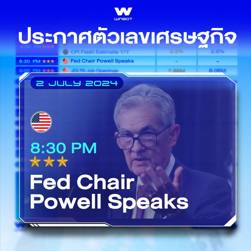 [WINBOT] 🔔 วันนี้ 2 กรกฎาคม 2567 เวลา 20:30 น. ตามเวลาประเทศไทย มีการกล่าวสุนทรพจน์ของประธาน ...