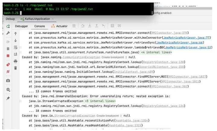 [FreedomHack] [CVE-2023-52251, CVE-2024-32030] - Remote code execution in UI for Apache Kafka ...
