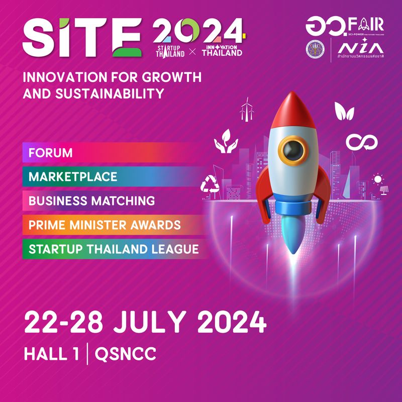 [NIA : National Innovation Agency] STARTUP THAILAND x INNOVATION THAILAND EXPO 2024" หรือ ...