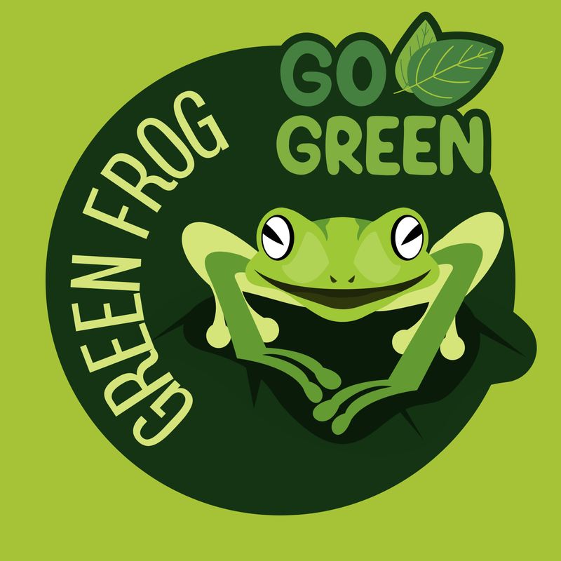 [GREEN FROG Go Green] #greenfrog #gogreen