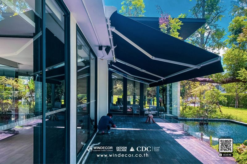 [Sale-Nok Windecor นกไม่ใช่วาฬ ม่าน มุ้ง กันสาด] Function กันแดด ที่ได้รับความนิยม ไม่ติดเรื่อง ...