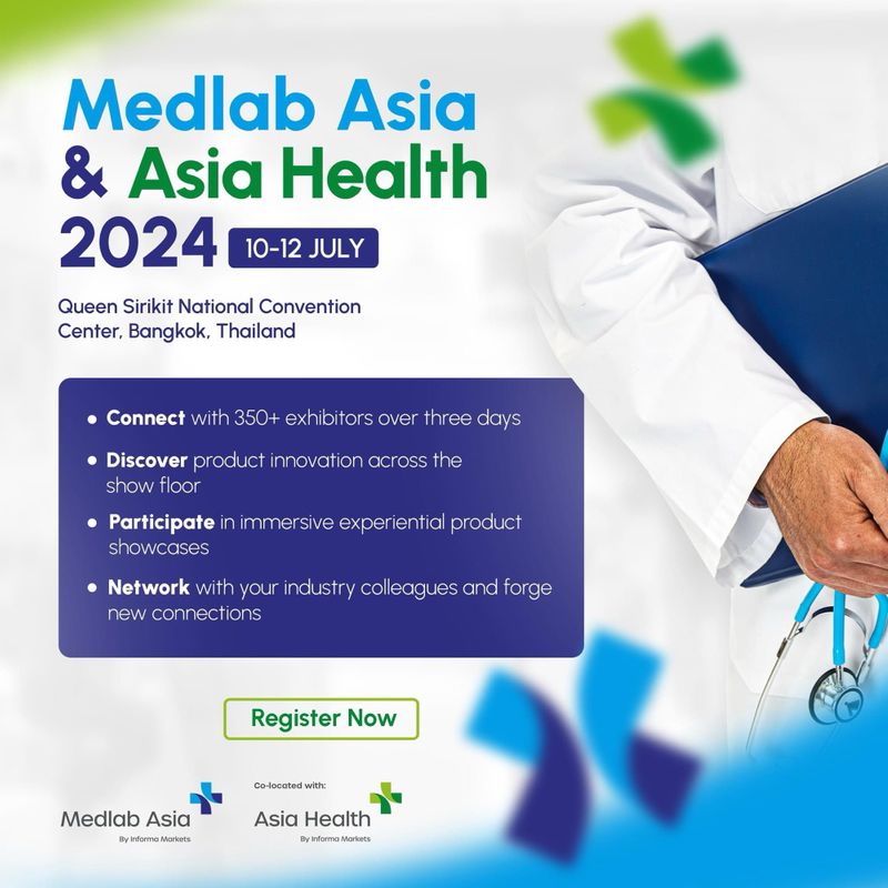 [THAILAND EXHIBITION] งาน “Medlab Asia & Asia Health 2024” งานแสดง ...