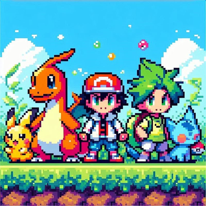 [My Game] ประวัติเกม pokemon red and green "Pokémon Red" และ "Pokémon ...