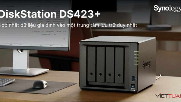 [viettuansvn] Thiết bị lưu trữ NAS Synology DS423+ Synology DS423+ là ...