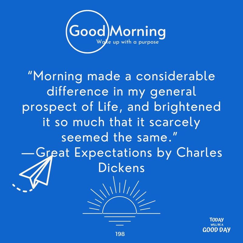 [Good Morning Quotes] ☀️ The selected quote for this morning is.... 📰📖 ...