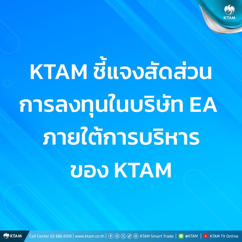 [Krungthai Asset Management] บลจ.กรุงไทย ขอเเจ้งให้ทราบว่า สัดส่วนการลงทุนใน บมจ.พลังงาน ...