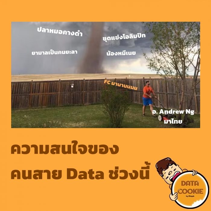 [Datacookie] เจออาจารย์บ่อยยังกะคนในครอบครัว 555 😂 ในสัปดาห์ที่ผ่านมา สาย Data คงหนีไม่พ้นที่ ...