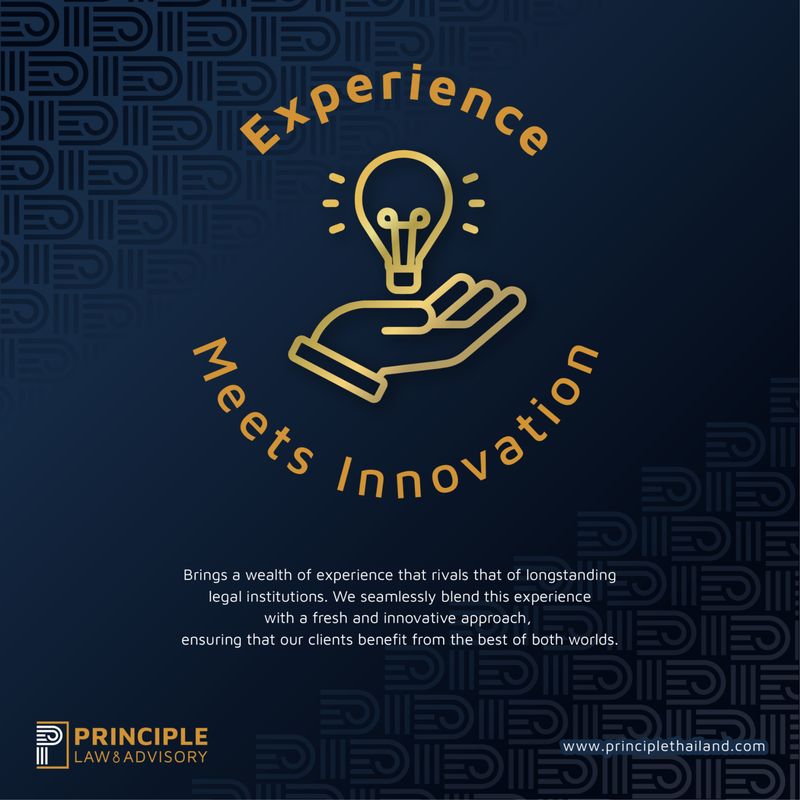 [Principle Law & Advisory] Experience Meets Innovation Though we may be ...