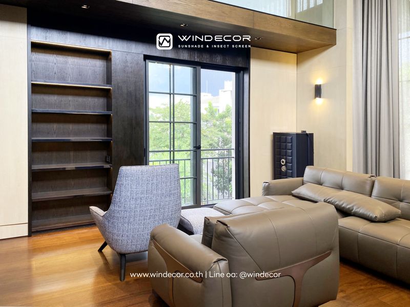 [เจ้าเนิฟ x Windecor] เปิดประตูเปิดมุ้งหน้าระเบียงบ้าน ปลูกต้นไม้ รับลมรับธรรมชาติ🚪 มุ้งพับจีบ ...