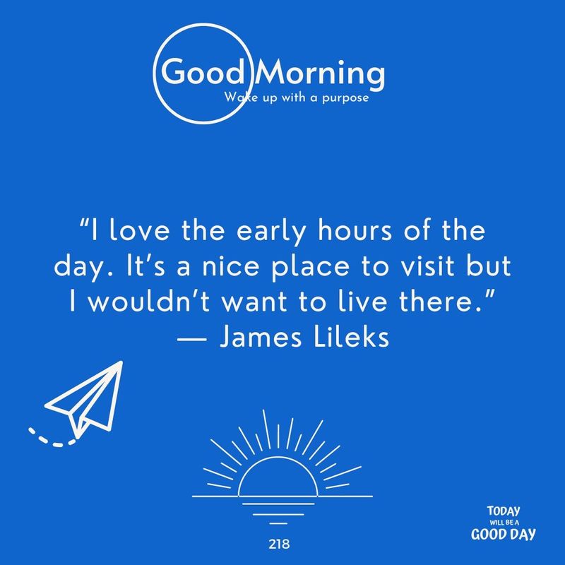 [Good Morning Quotes] ☀️ The selected quote for this morning is.... 📰📖 ...