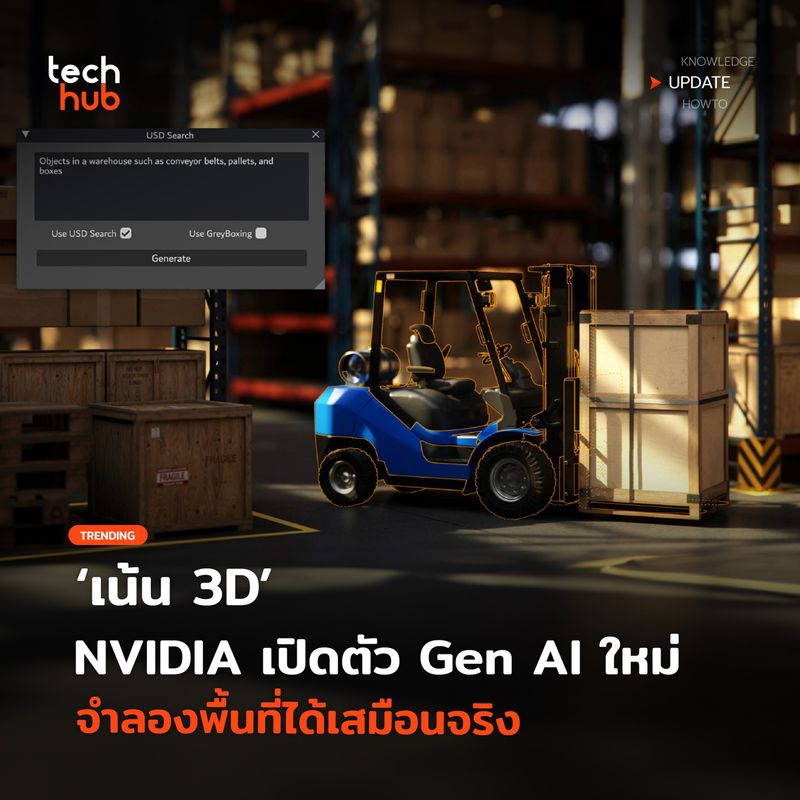 [Techhub] AI ยุคใหม่ นับเป็นอีกความก้าวครั้งสำคัญของวงการ AI เลย เมื่อหัวเรือใหญ่อย่าง NVIDIA ...