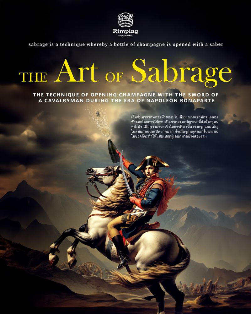 [Rimping Supermarket] ย้อนรอยประวัติศาสตร์ “Sabrage ”เทคนิคการเปิด ...