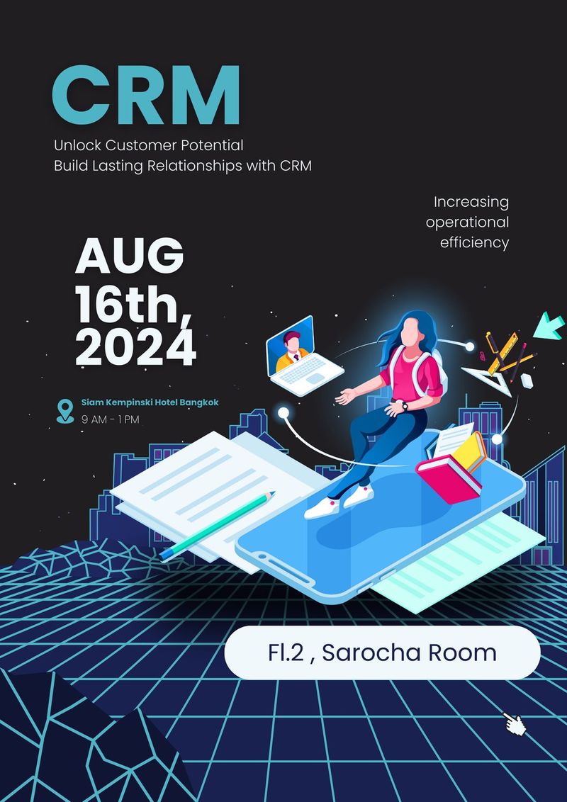 [MSC] เชิญร่วมงานสัมมนา SCRM ในหัวข้อ : Unlock Customer Potential ...