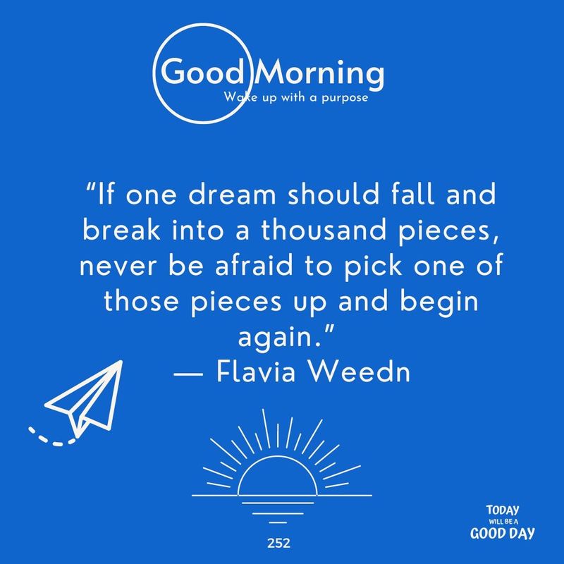 [Good Morning Quotes] ☀️ The selected quote for this morning is.... 📰📖 ...