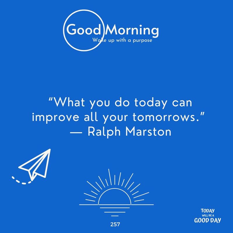 [Good Morning Quotes] ☀️ The selected quote for this morning is.... 📰📖 ...