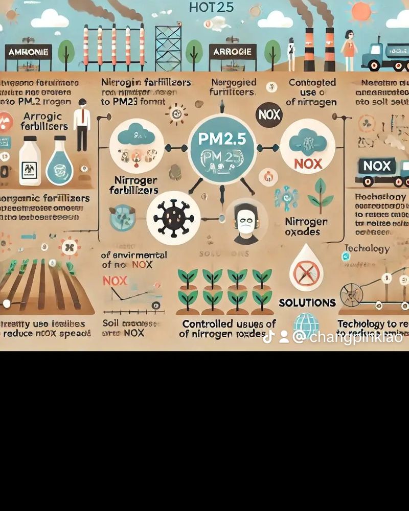 [Chawal Pinklao] การวิเคราะห์ปัญหา PM2.5 จากการใช้ปุ๋ยไนโตรเจน: มูลเหตุและแนวทางแก้ไขในช่วงฤดู ...