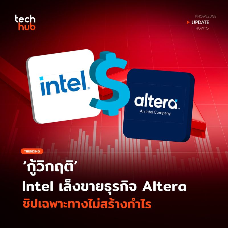 [Techhub] ตั้งลำใหม่ ดููเหมือน Intel จะไปไม่สวยในเรื่องของ AI มากนัก ท่ามกลางอุตสาหกรรมชิปและ ...
