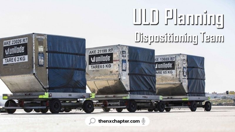 [The NX Chapter รวมงานการบิน ลอจิสติกส์ พลังงาน] เปิดอีกรอบ ตำแหน่ง ULD ...
