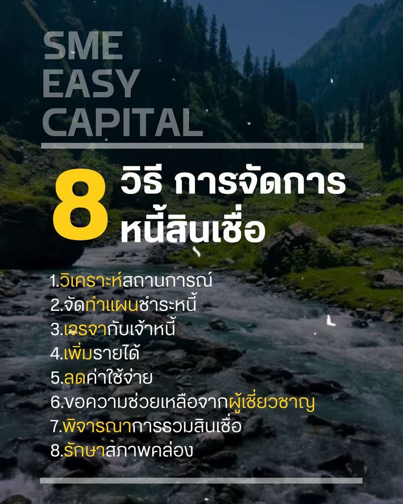 [SMe Easy Capital TH] 8วิธี การจัดการหนี้สินเชื่อ #สมัครสินเชื่อ ...