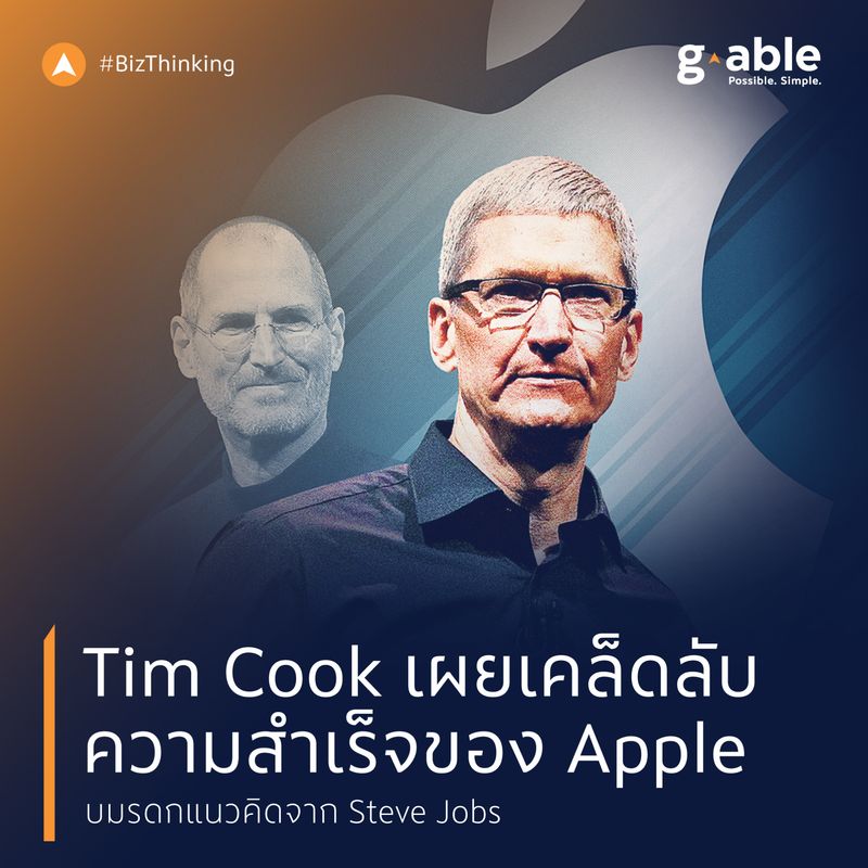[G-Able] Tim Cook เผยเคล็ดลับความสำเร็จของ Apple ทิม คุก ซีอีโอของ ...
