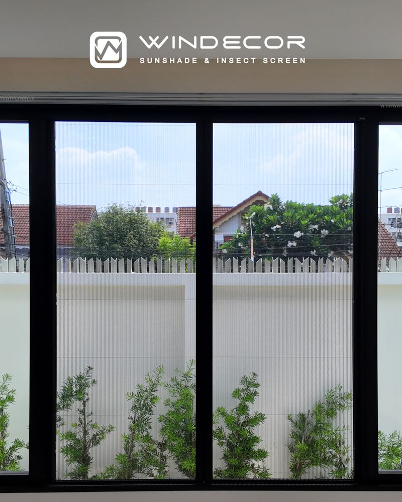 [เจ้าเนิฟ x Windecor] 🏗️🏘️มุ้งพับจีบเก็บซ่อนราง 🛡️คือคำตอบของจินตนาการ ...