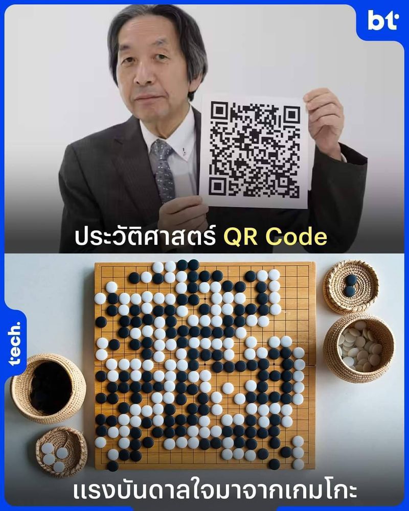 [ดั่งเม็ดทราย] ประวัติศาสตร์ QR Code ที่ได้แรงบันดาลใจมาจากกระดานโกะ ...