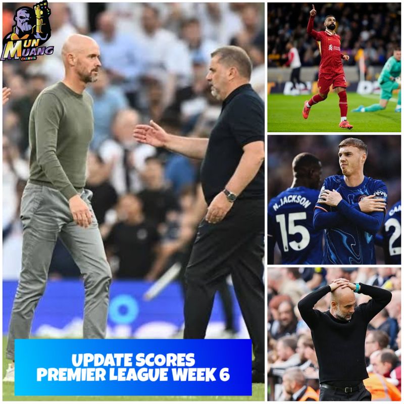 [MunMuang Channel] อัปเดตผลการแข่งขัน พรีเมียร์ลีก Week 6 1.เมื่อไหร่จะดรอปบังโม!