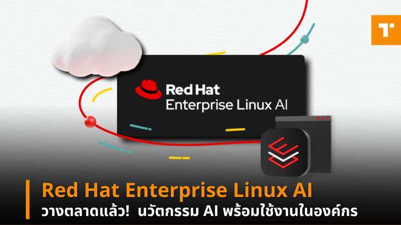[TechTalkThai] Red Hat Enterprise Linux AI วางตลาดแล้ว! นวัตกรรม AI ...