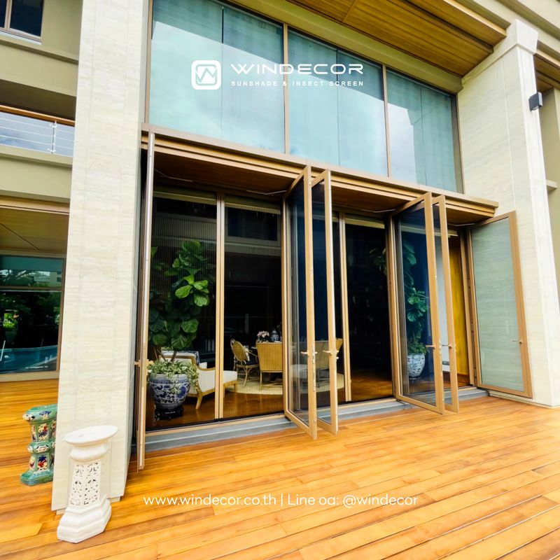 [เจ้าเนิฟ x Windecor] เลือกการติดตั้งให้เหมาะสมกับการใช้งานมุ้งพับจีบ มุ้งพับจีบ WINDECOR ให้การ ...