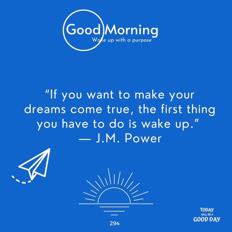 [Good Morning Quotes] ☀️ The selected quote for this morning is.... 📰📖 ...