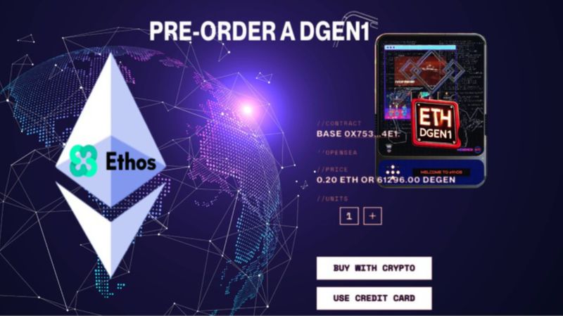 [Cryptonews.in.th] ethOS เปิดตัว dGEN1 อุปกรณ์สำหรับการโต้ตอบ dApp บนเครือข่าย Ethereum ethOS ...